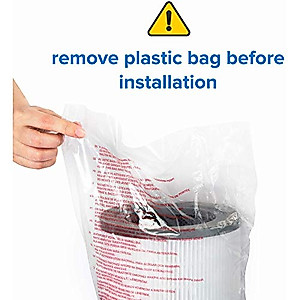 LEVOIT Vista 200 Air Purifier Replacement Filter, 3-in-1 True HEPA, High-Efficiency Activated Carbon, Vista200-RF, 2 Pack, Black