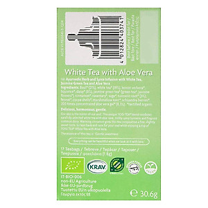 Yogi Tea White Tea Aloe Vera Organic Tea 17 Bags