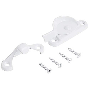 Prime-Line F 2620 Spring Cam Action Window Sash Lock, White, Pack of 36