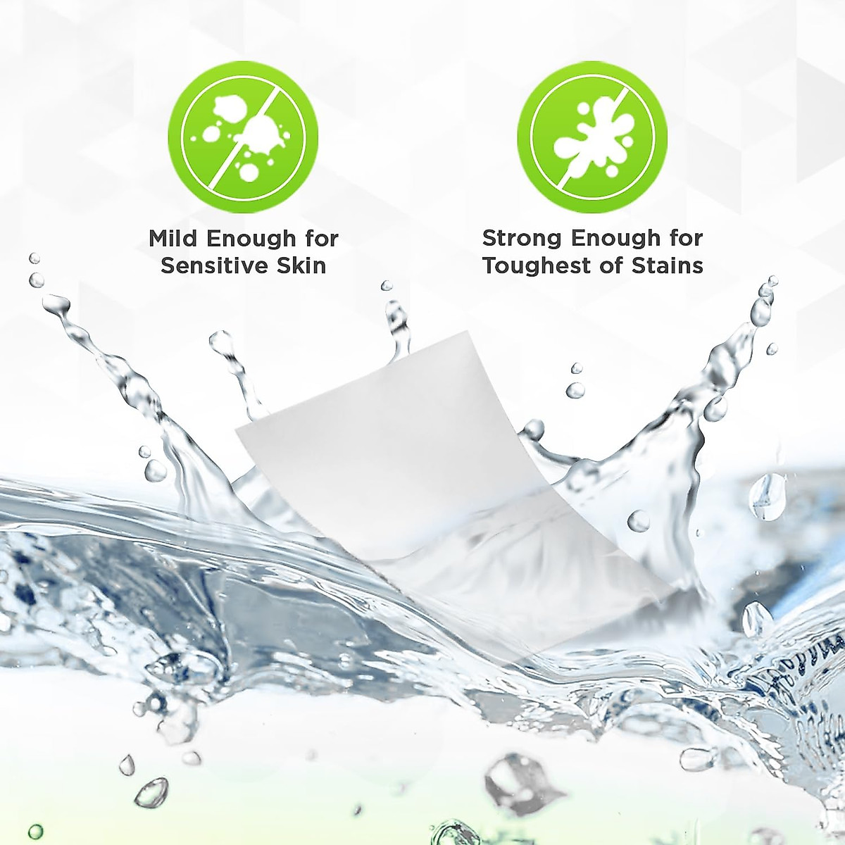 Renuv Laundry Detergent Sheets up to 100 Loads - Eco Friendly, Sustainable, Biodegradable & Liquidless Strips, 50 Sheets