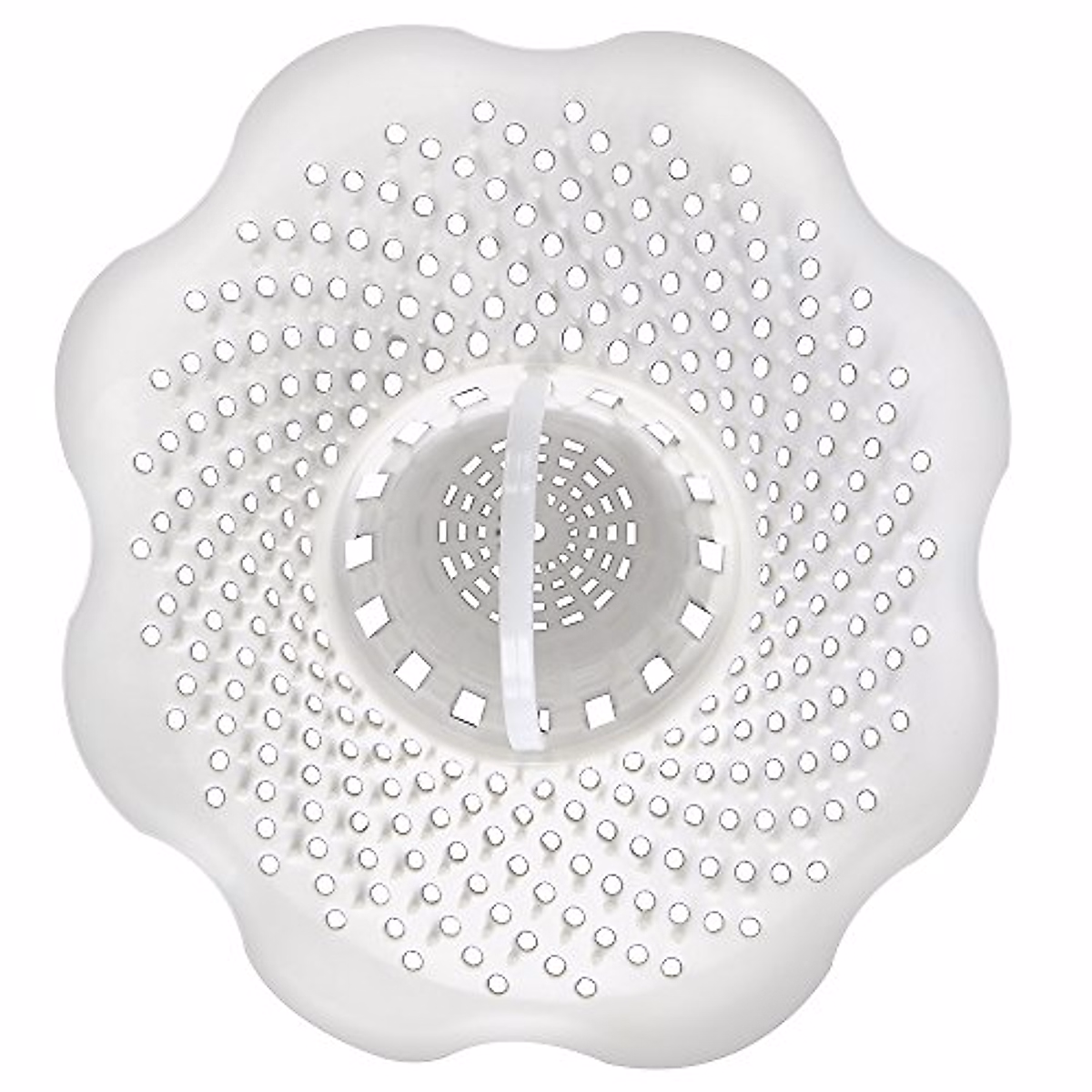 Danco 10306, Tub Protector Hair Cather and Strainer, Hair Drain Clog Prevention Drain Snake, Snare and Auger