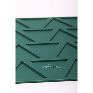 Triangle Chip Silicone Sheet Mold Compatible With Compatible With Samson Compatible With Aroma 6 tray food dehydrators Bright Kitchen Re-Usable Non-Stick Mat