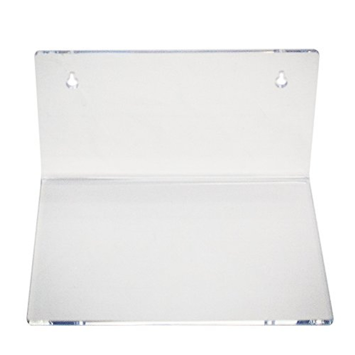 Better Display Cases Clear Acrylic 9" x 7" Floating Shelf Wall Mount (A041)