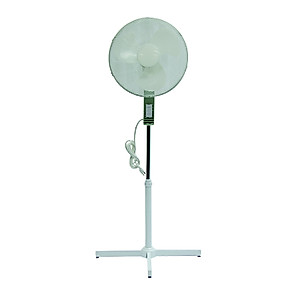 TPI OSF-16 Oscillating Office Fan, 16" Blade Diameter, 40" H Floor Fan