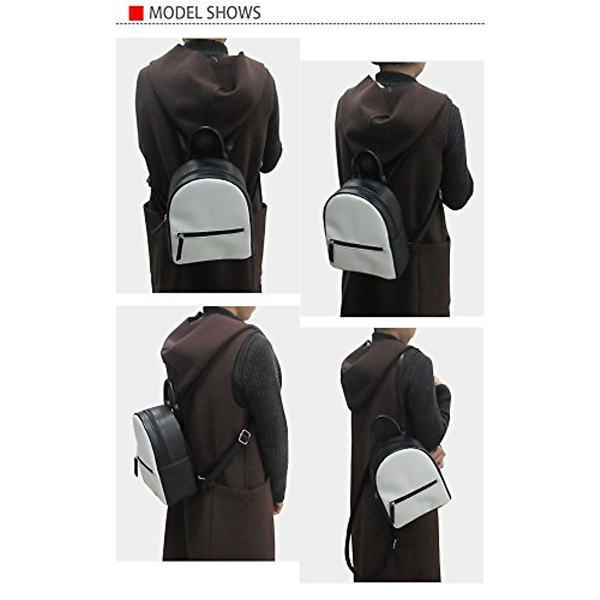 Freewander Mini Backpack Double Storage Unique Design Custom Patterns Customize Picture Photo Basics Rucksack