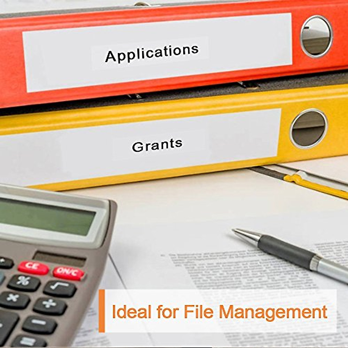 Label Maker Clear Tape Replacement for DYMO Label Maker Refills Clear Transparent Plastic Labeling Tape, 12mm x 4m- 1/2'' x 13', Work with Dymo Letratag Label Maker LT-100T LT-100H QX50, 4-Pack