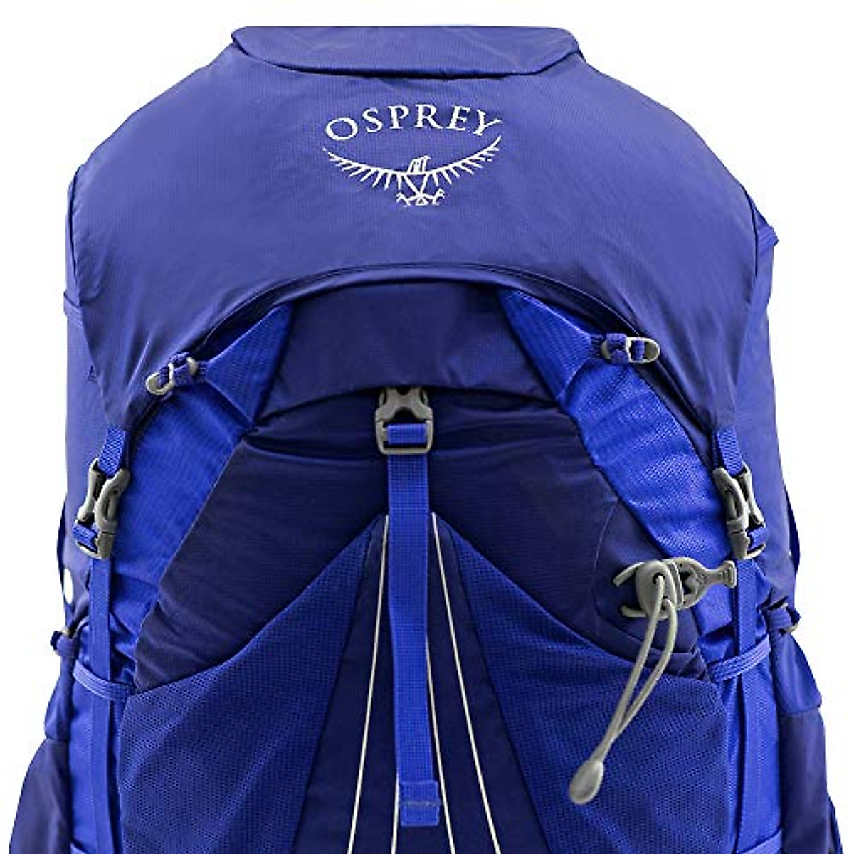 Osprey Packs Eja 58 Women's Backpacking Pack, Equinox Blue, Medium