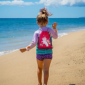 foci cozi 8PCS Unicorn Kids Swim Goggles Set,FOZI COZI Swim Goggles for Kids 6-14,Kids Goggles for Swimming 4-7(Includes Swim Cap,Nose Clip,Earplugs & Storage Bag) (FC-052023-001)