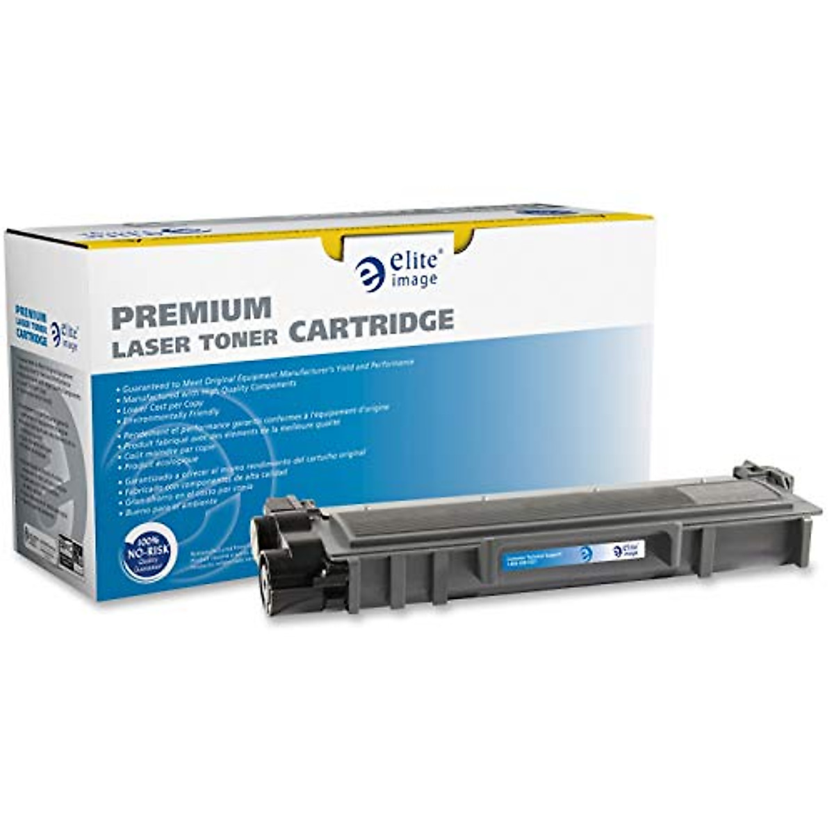 Elite Image Remanufactured Toner Cartridge - Alternative for Brother (TN660), Black
