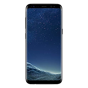 Samsung Galaxy S8 G950FD 64GB Midnight Black, Dual Sim, 5.8 inches, 4GB Ram, GSM Unlocked International Model, No Warranty