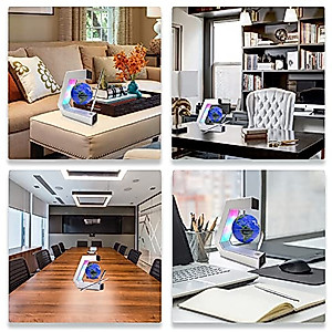Flagest Magnetic Levitation Globe with LED Lights & Touch Control and Pen, Floating Globes for Educational Home Office Desk Bookshelf Decor, Birthday Holiday Christmas Creative Gift(3.3 Inches Globe)
