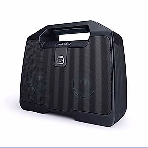 G-Project G-Boom Wireless Bluetooth Boombox, Rugged Outdoor Speaker, Portable Speaker with Rechargeable Battery, Worksite Radio, Loud Powerful Bass (G-Boom 2.0)