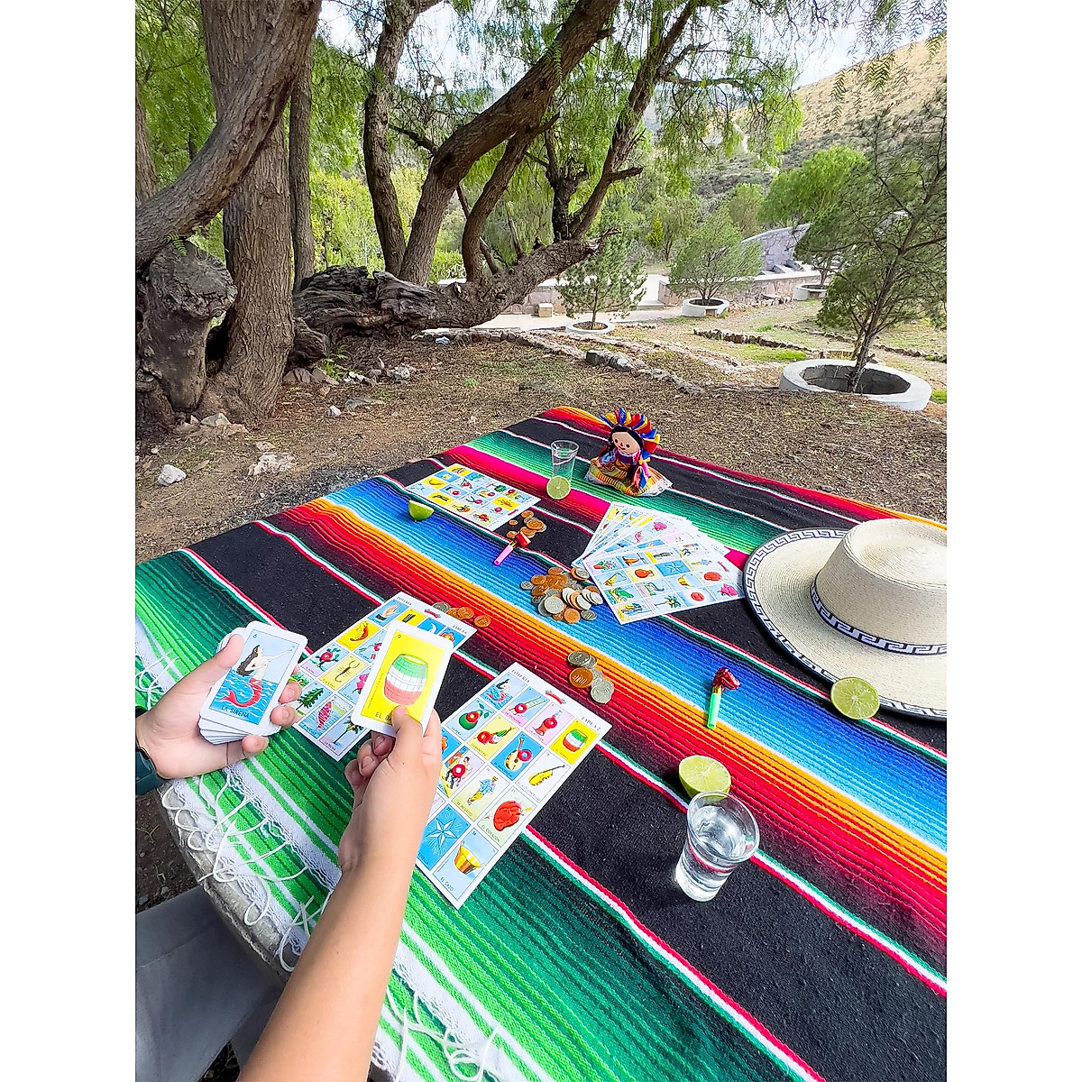 The Original Loteria Mexican Bingo Game with 100 Mexican pesos for 20 Players Game for Adults - loteria de lujo mexicana - loteria mexicana - Juegos de mesa - spanish games Mexican bingo loteria game