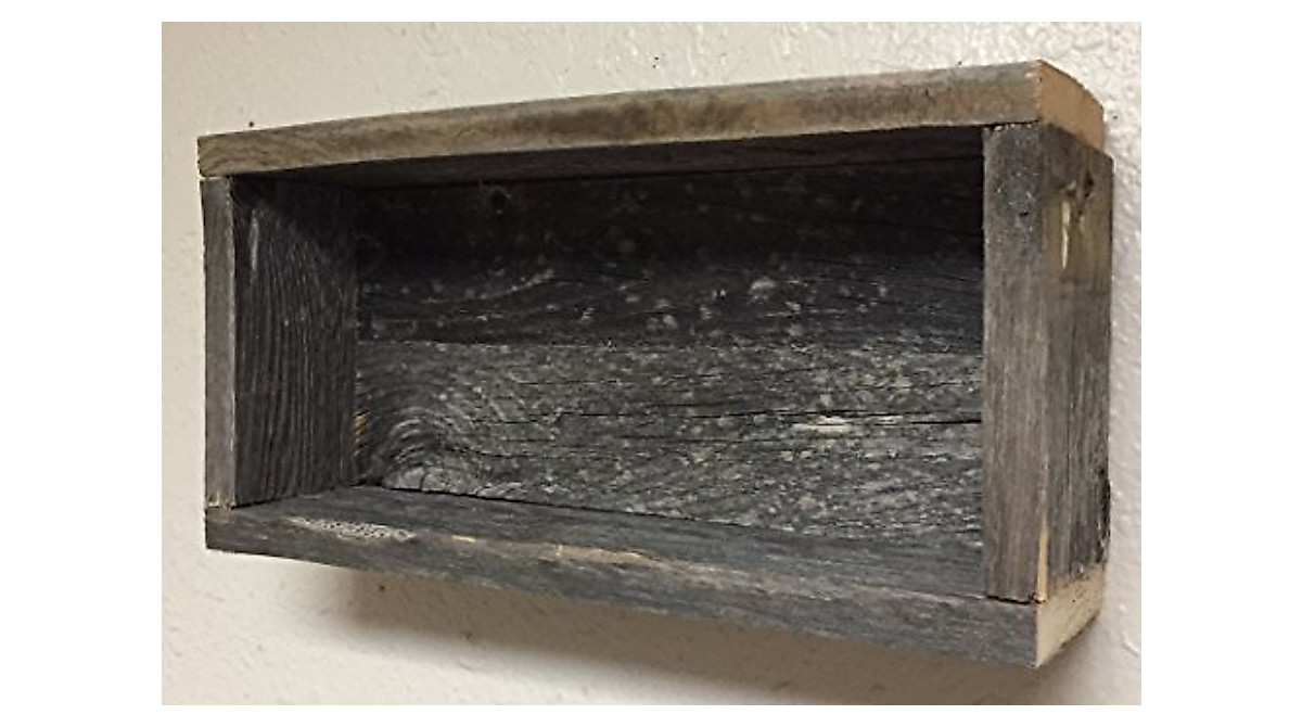 Authentic Reclaimed Barnwood Display Box | Rustic Farmhouse Decor
