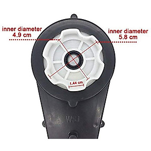 weelye 24V 30000RPM Gearbox, 24V DC Motor for Kids Ride on Car SUV Parts, Electric Motor with Gear Box 24 Volt High Torque Motor Match Children Ride on Toys Accessories