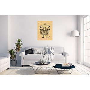 Typewriter Patent Print (8" x 10") M12071
