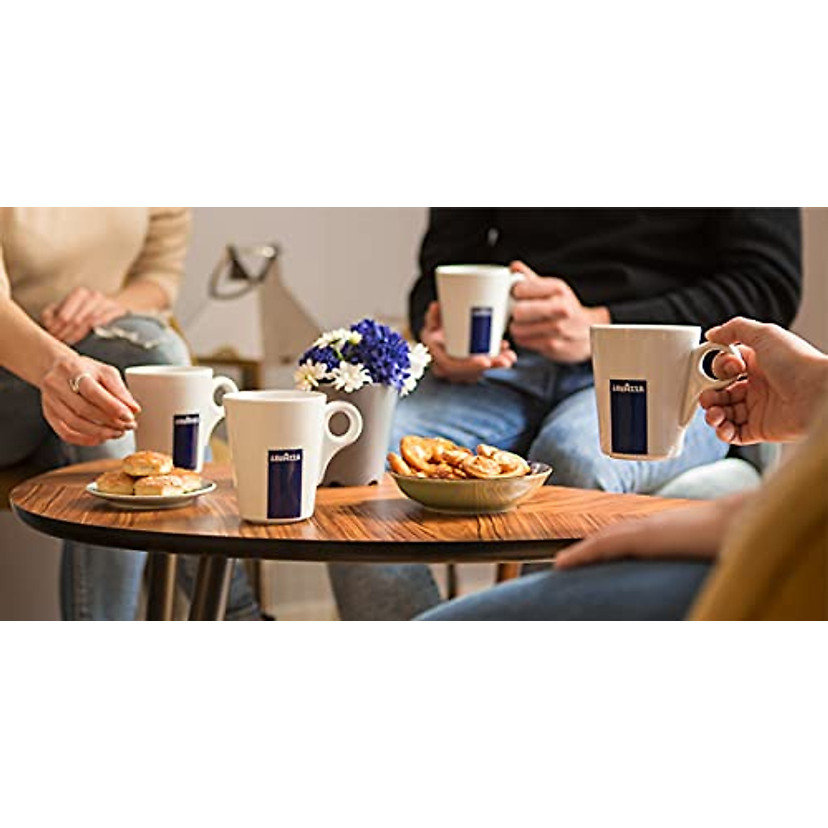 Lavazza Classico, Gran Aroma, Gran Selezione & Perfetto Ground Coffee (Pack of 4)