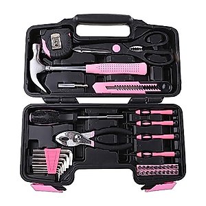 Original 29 Pieces Repair Hand Tool Box 45# Carbon Steel Tool Set For Toddlers