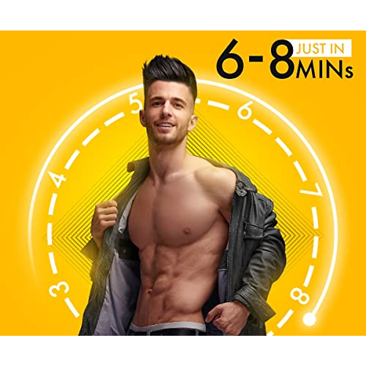 Urbangabru Hair Removal Cream Spray (6.76 Fl Oz) | Painless Body Hair Removal Spray For Chest, Back, Legs & Under Arms (Aloe Vera)