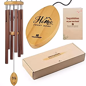 YOUNTASY House Warming Gifts New Home, Housewarming Gifts for New House, Housewarming Gift, New Home Gifts for Home, House Warming Gifts New Home Couple, Women and Men, 34" Wind Chimes Ready to Gift