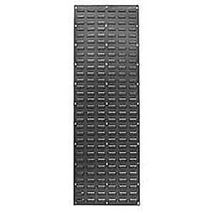 Louvered Wall Panel Without Bins 18x61, Lot of 2