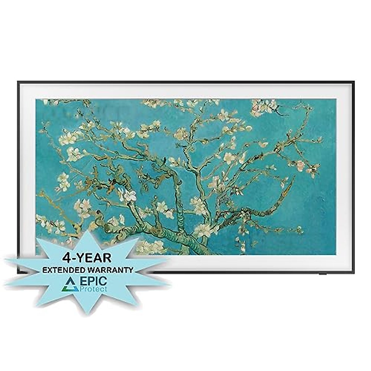 SAMSUNG QN55LS03BAFXZA 55" The Frame 4K UltraHD Smart QLED TV with an Additional 4 Year Coverage by Epic Protect (2022)(USED)