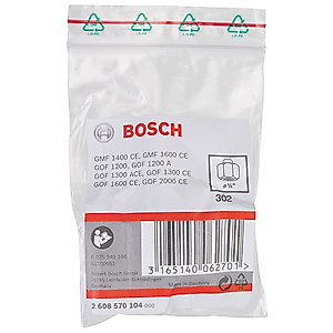 Bosch 2608570104 Routers Collet Set, 1/4", Black/Silver