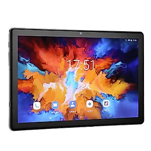 AMONIDA Tablet PC, 4GLTE Mobile Calls 5.0 100‑240V 10.1in Smart Phone Tablet Octa Core IPS HD Touch Screen for Home for Travel (US Plug)
