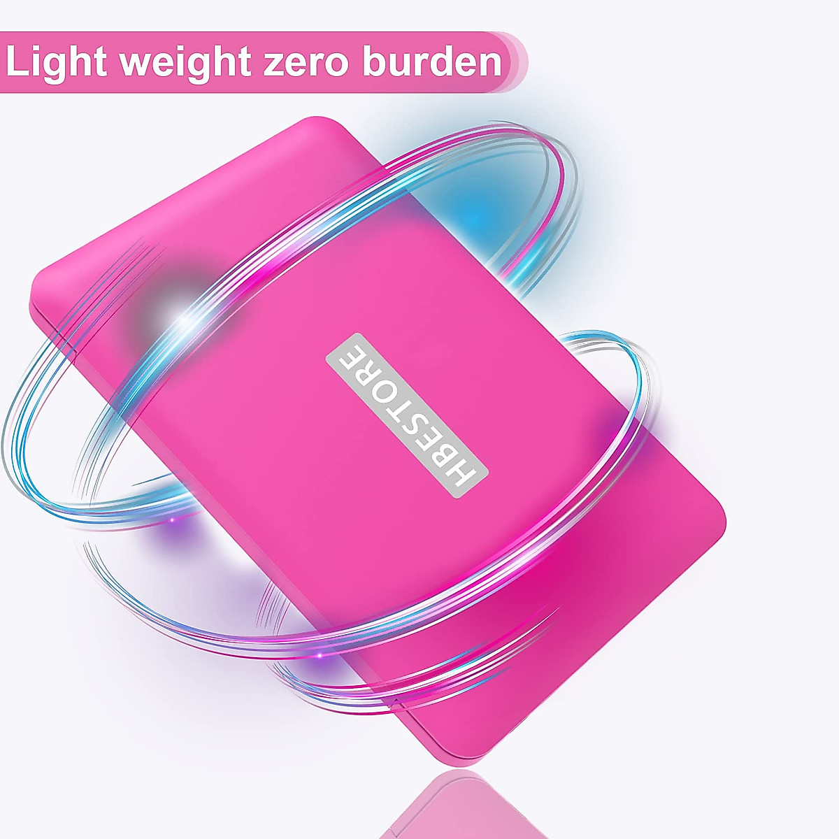 HBESTORE 10.1Inch Portable Laptop Mini Computer Ultra Thin Notebook with Apollo Lake N3350 ,6GB RAM and 64GB Storage with Windows10 OS (Pink).