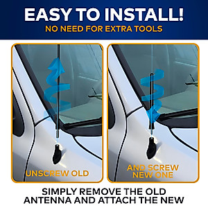 6 3/4" Antenna MAST - FITS : Ford Escape 2008 2009 2010 2011 2012 New