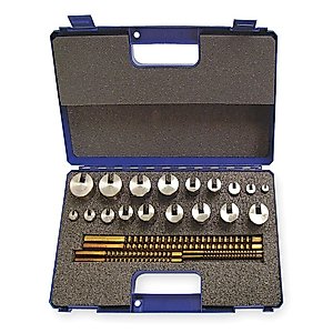 Hassay Savage 15440 #40 Metric Assortment (24 pieces) with 2 mm to 8 mm Keyway Range and Case