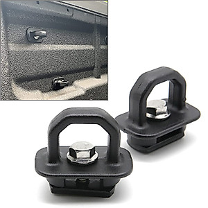 DAMAI Car Bumper Tie Down Hook Anchors Replacement For Chevy Silverado 2007-2020 / Colorado 2015-2020, For GMC Sierra 2007-2020 / Canyon 2015-2020