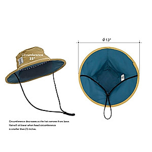 DOD Joe Bee Hat - Light Weight Wide Brime Soft Floppy Beach Hat | Rain Hat | UV Protection Summer Hat for Unisex, Men’s, Women’s | Sun Hat Womens Packable for Travel | Tan