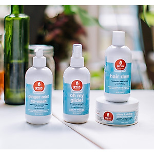 Oyin Handmade Hair Dew Daily Quenching Hair Lotion with Castor Oil and Olive Squalane, 8 oz