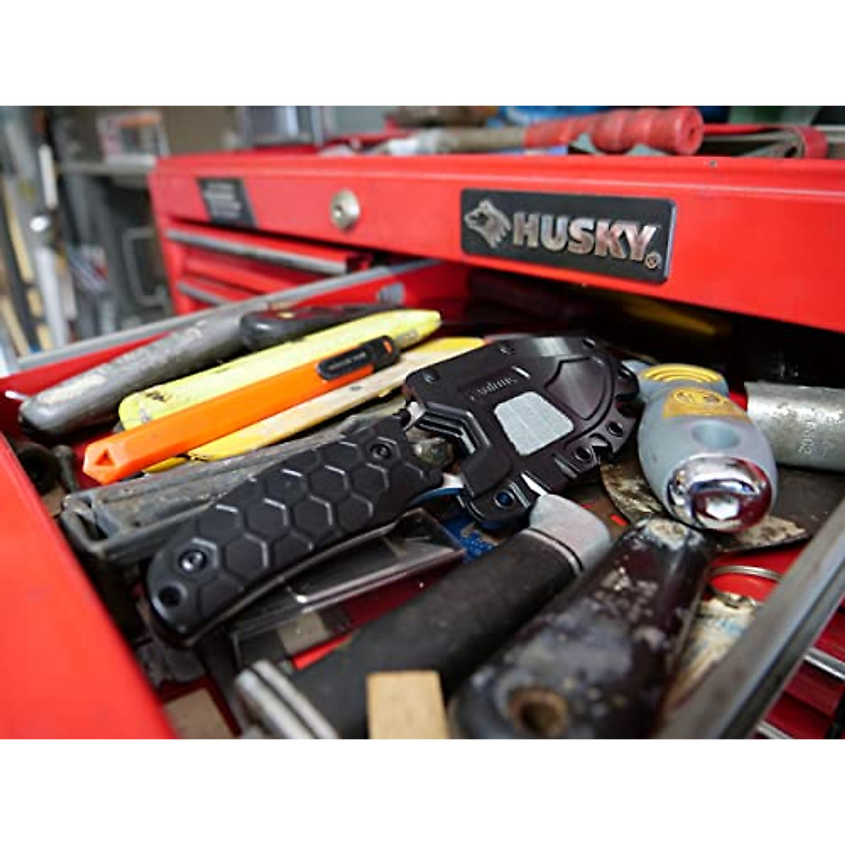 CAMILLUS Comb 7.25" Clip Point Blade Durable Corrosion-Resistant 420 Stainless Steel Outdoor Survival Hunting Fishing Camping Fixed Blade Knife, Molded Sheath with 4 Additional Functions Included