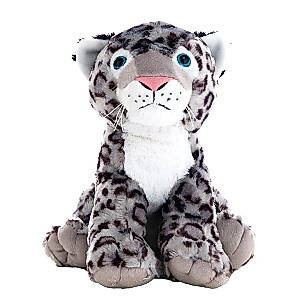 Winter The Snow Leopard Stuffed Animal – 16 Inch Soft and Huggable Plush Toy for Kids – Cute and Adorable Snow Leopard Plushie – Ideal Gift for Boys and Girls