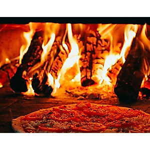 Tuscany Blend Oak Cooking Wood 6 INCH Large Pizza Oven Splits Pizza Oven Wood Pizza Fuel Kiln Dried Hardwood Large 1,080 Cubic Inches Pizza Oven Wood