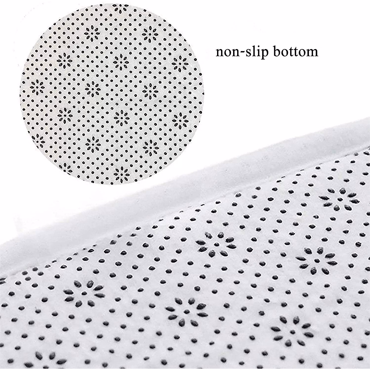 Welcome Rectangular Door Mat Black Greek Key Pattern Geometric Entrance Way Rugs Doormats Soft Non-Slip Washable Bath Rugs Floor Mats for Home Bathroom Kitchen 16x24 Inch