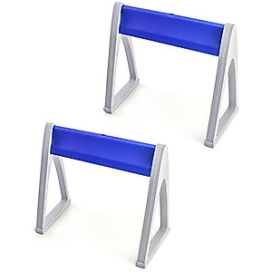 QWORK Lab Linear Pipettor Stand Rack - Premium Engineering Plastic Polymer, Holds up to 6 Micropipettes Each, Acid and Alkali Resistant, Pack of 2