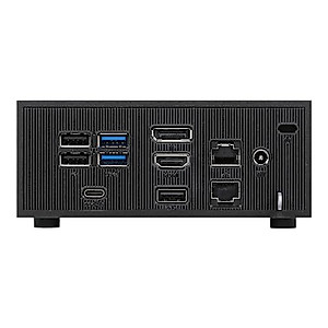 ASUS ExpertCenter PN42 Fanless Mini PC System with Quad Core N100, 4GB RAM, M.2 128G SSD, WiFI 6E, Triple 4K support, single LAN, dTPM, Windows 11 Pro