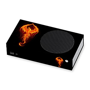 Head Case Designs Officially Licensed Christos Karapanos Dragon Phoenix Art Mix Vinyl Sticker Gaming Skin Decal Cover Compatible With Xbox Series S Console