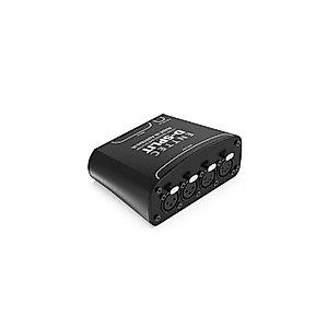 Enttec D-Split 70578 DMX 4 Port Isolated Splitter / Isolator (3/5-Pin)