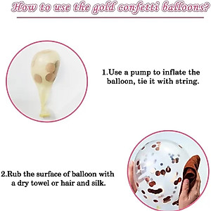 Pink Balloons Garland Arch Kit, Pastel Light Pink White Balloons, Metallic Pink Rose Gold Confetti Birthday Party Balloons for Baby Shower,Bridal Shower