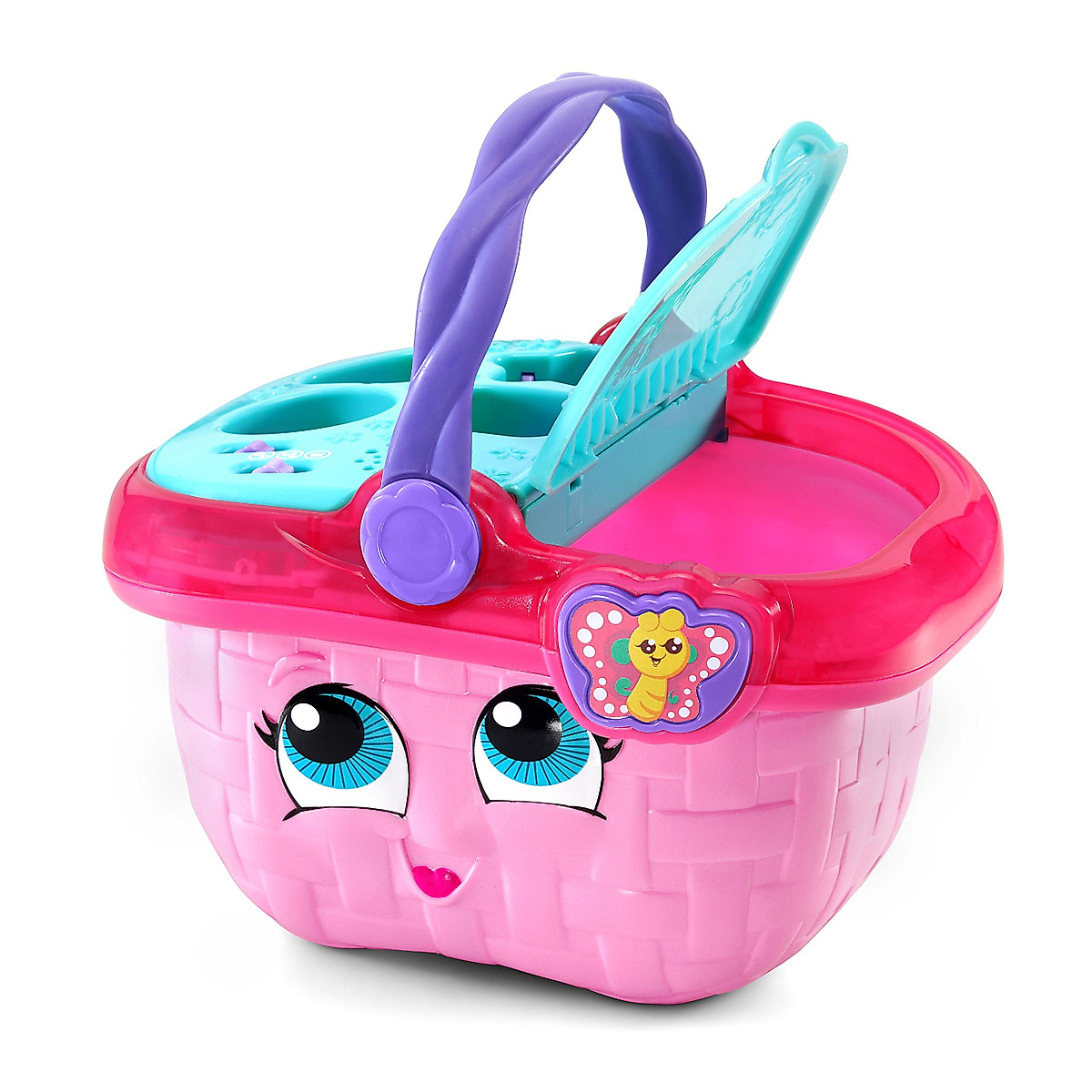 LeapFrog Shapes and Sharing Picnic Basket (Frustration Free Packaging), Pink