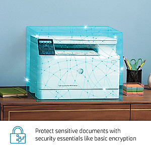 HP Color LaserJet Pro M182nw Wireless All-in-One Laser Printer, Remote Mobile Print, Scan & Copy, Works with Alexa (7KW55A)