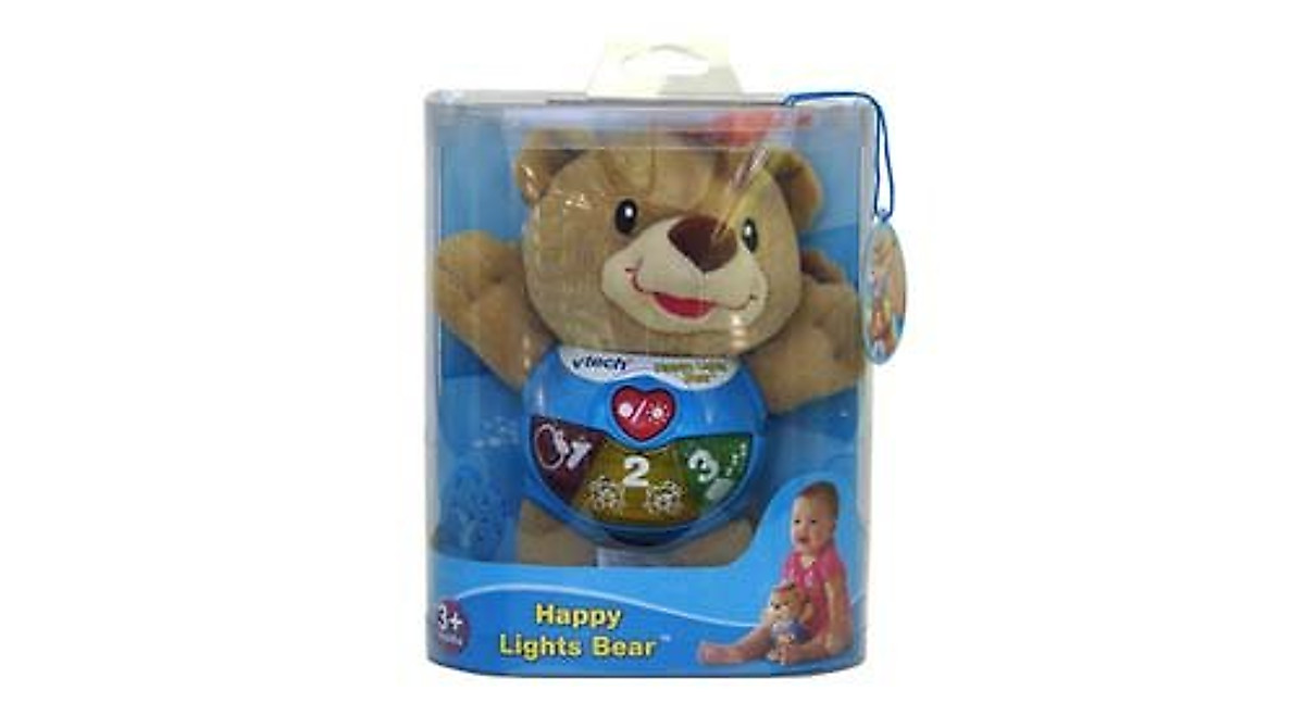 VTech Happy Lights Bear – Soft, Singing Teddy for Babies 3-24 Months