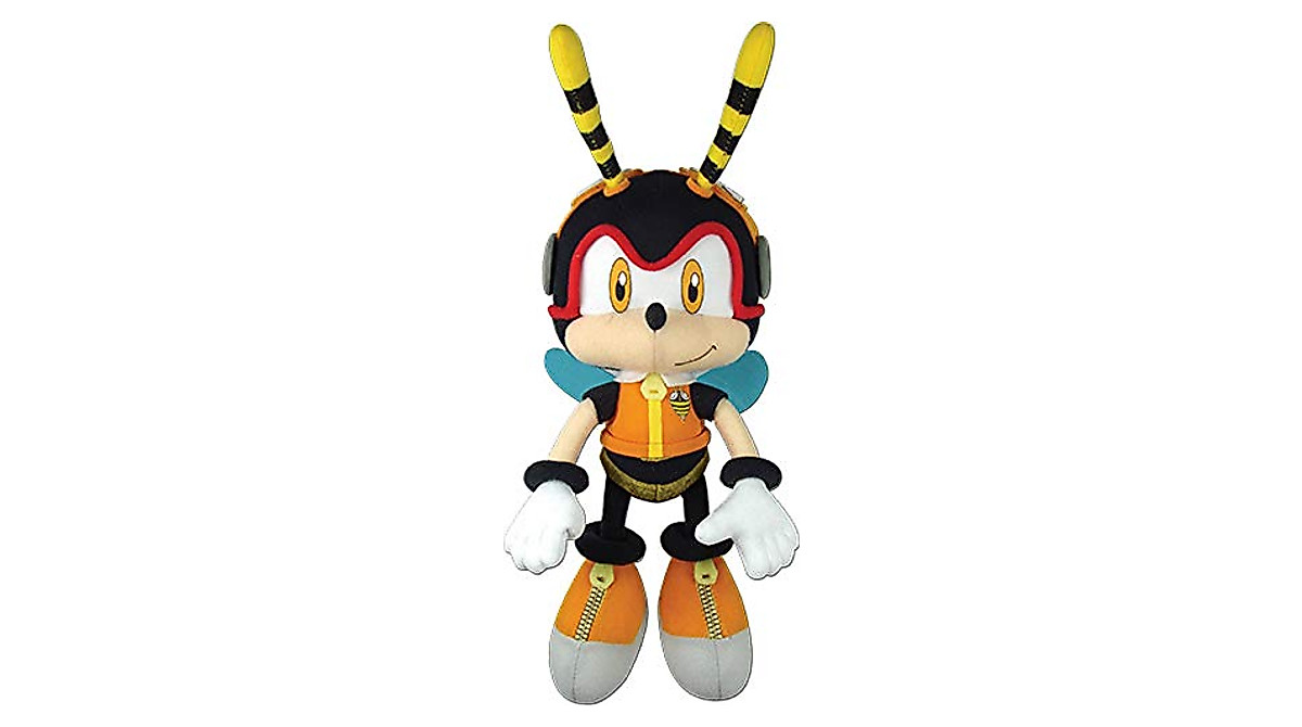 GE Animation GE52680 Eastern Sonic The Hedgehog Charmy Plush, 8.5''H ...