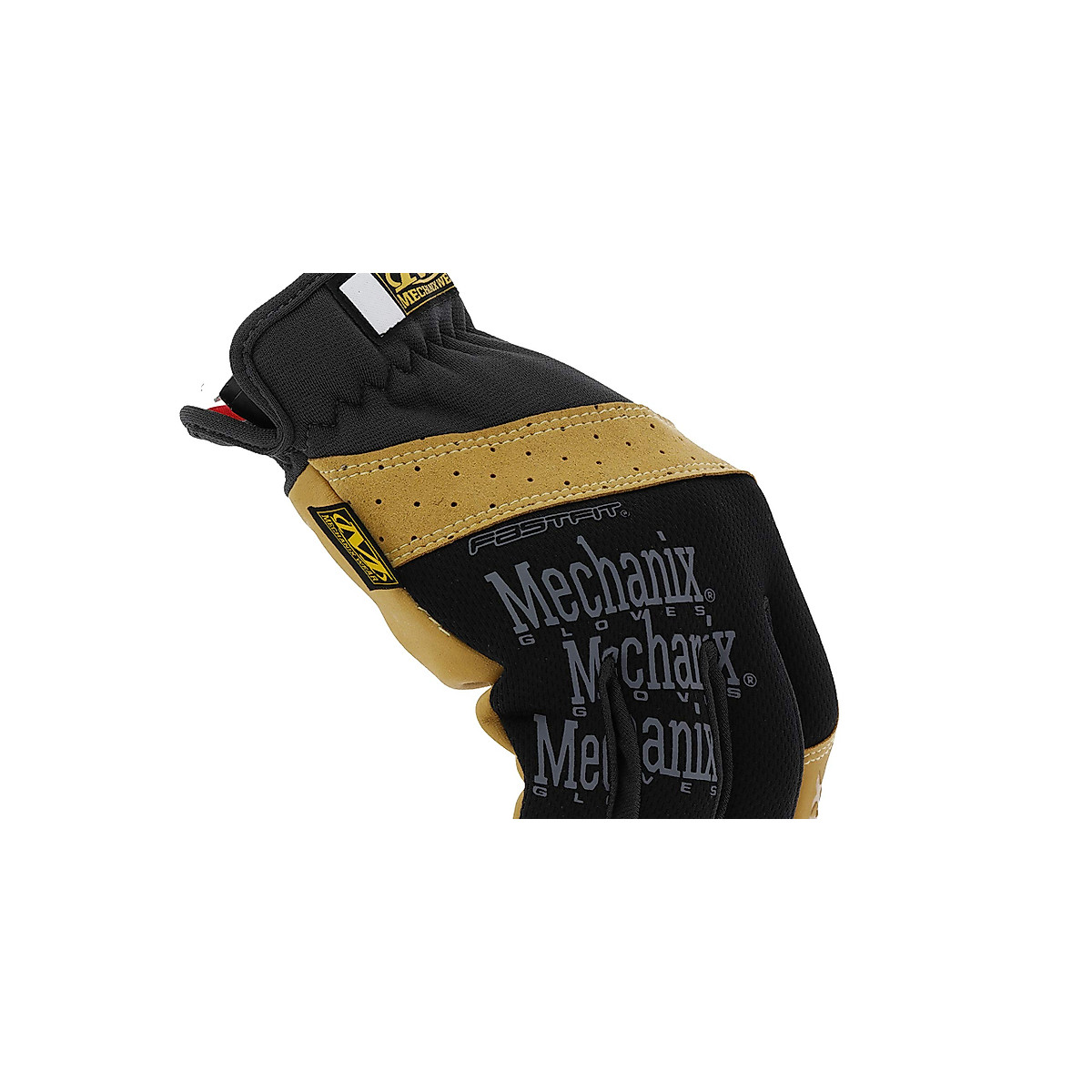Mechanix Wear: Material4X FastFit Work Gloves (Medium, Brown/Black)