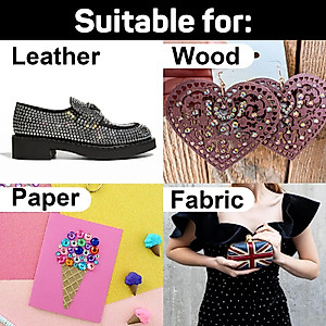 Hotfix Rhinestone Applicator, Bedazzler Kit with Rhinestones for Clothes Crafts, Hot Fix Rinestones Applicator Wand Setter Tool, Hot Fixed Crystal Bling Machine Heat Pen for Clothing Fabric Adults