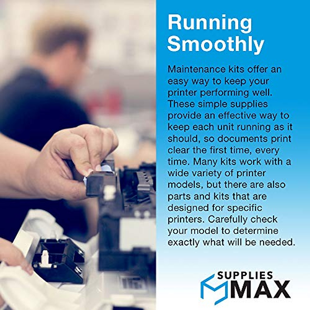 SuppliesMAX Compatible Replacement for HP LJ Enterprise 600 M601DN/M601N/M602DN/M602N/M602X/M603DN/M603N/M603XH 110V Maintenance Kit (225000 Page Yield) (CF064A-67902)